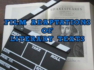 Film Adaptations | PPTX