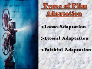Film Adaptations | PPTX