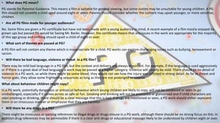 Film age ratings | PPTX