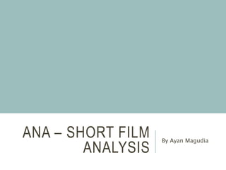 Short Film Analysis | PPT