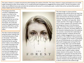 a level media film poster analysis | PPT