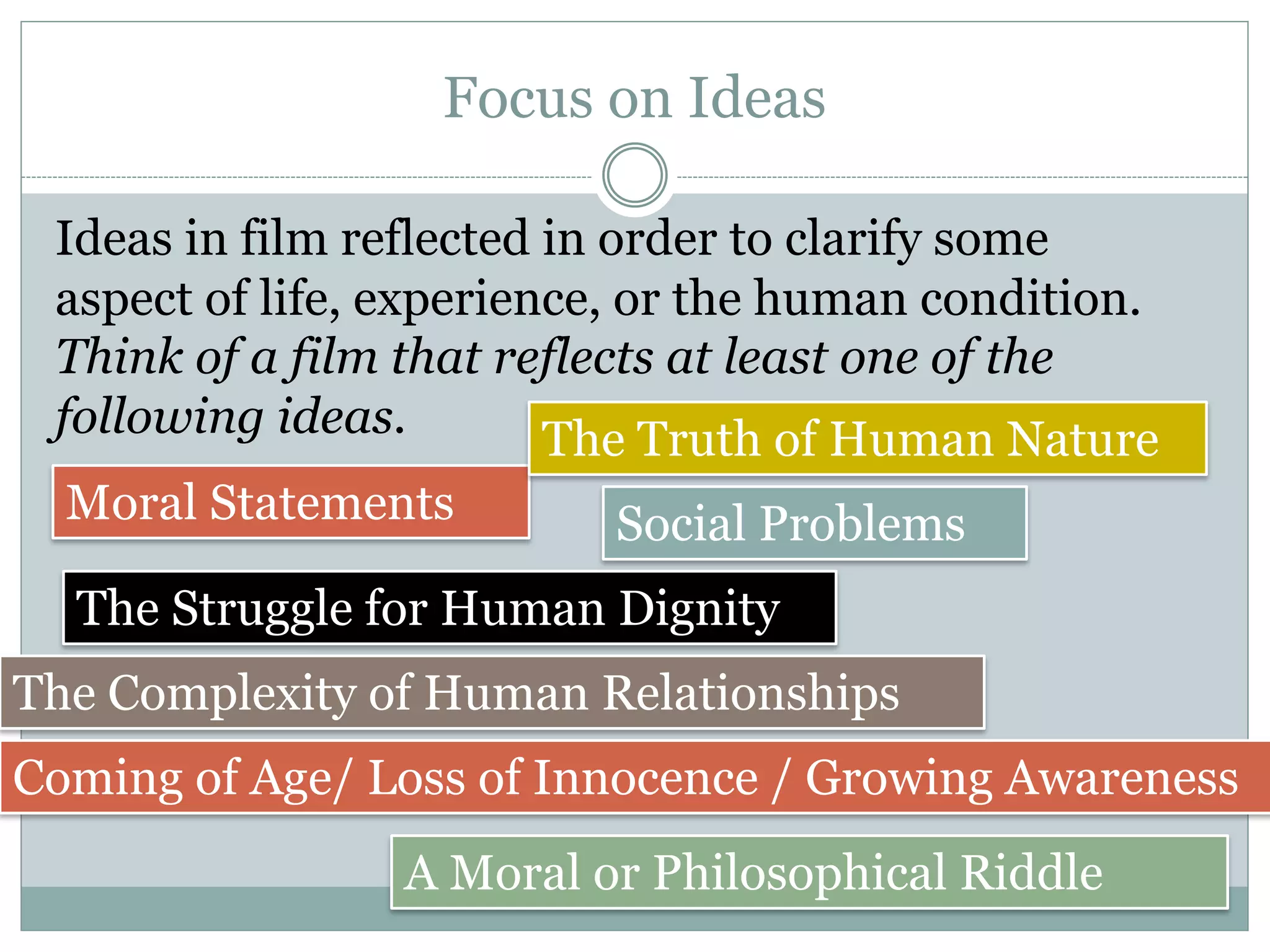 Film analysis and thematic elements | PDF