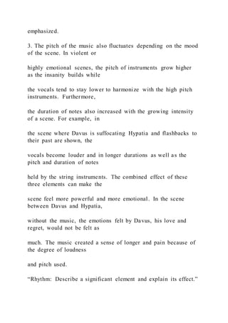 Film Analysis Worksheet” For your Film Analysis, you wil | PDF