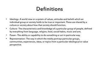 Film and Cultural Identity | PPT