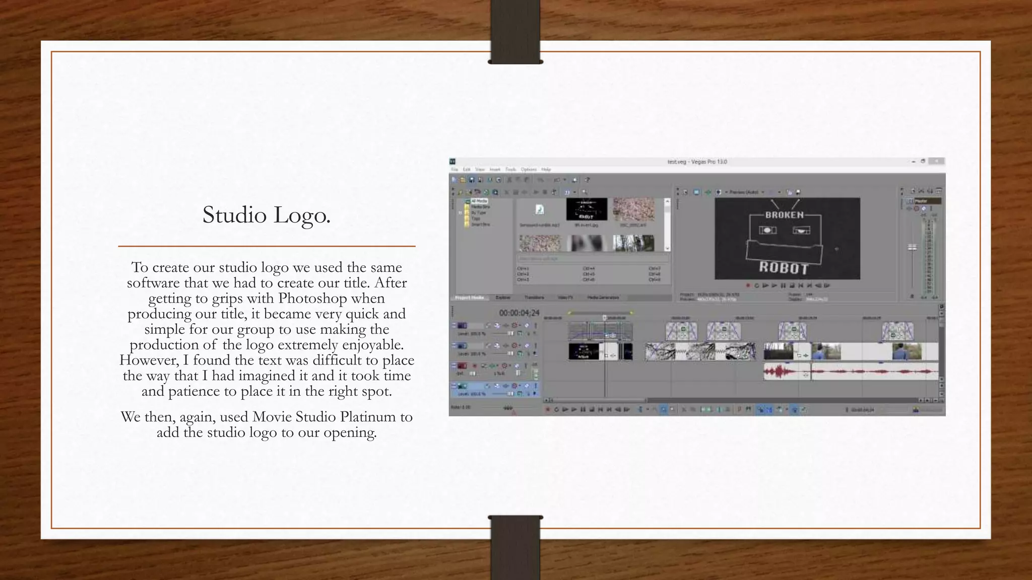 Film and editing updates | PPT