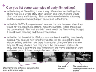 Film and video editing techniques template 2014 v2 | PPT