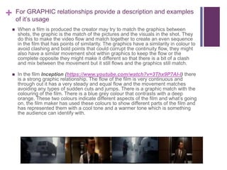 Film and video editing techniques template 2014 v2 | PPT