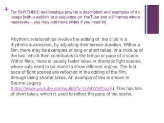 Film and video editing techniques template 2014 v2 | PPT