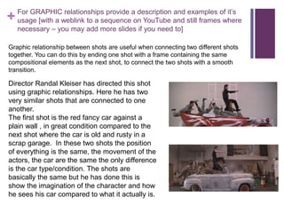 Film and video editing techniques HALF DONE:) | PPT