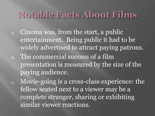 Film appreciation | PPTX