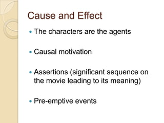 Film appreciation and theories prelim | PPTX