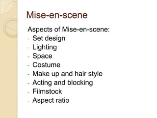 Film appreciation and theories prelim | PPTX