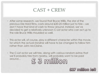 Film Budgets Presentation | PPTX