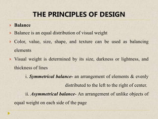 Principles of Design | PPTX