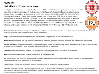Film classification. | PPTX | Sexual Conditions | Sexual Health