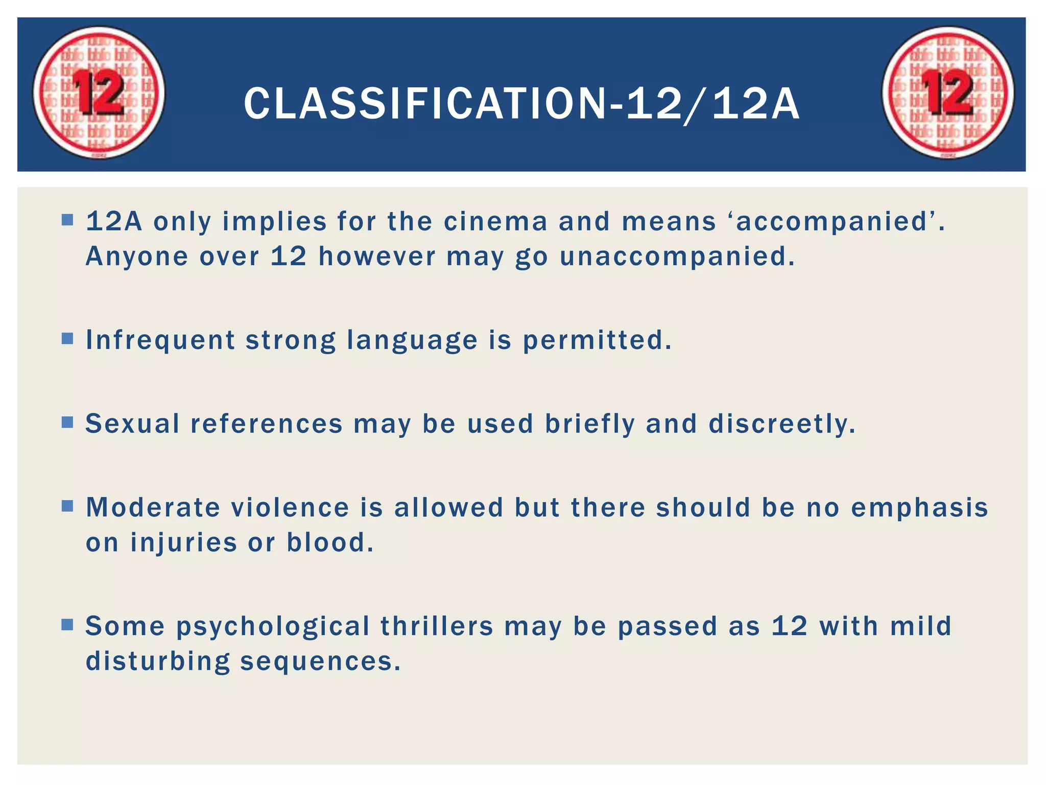 Film classification | PPTX | Movies | Entertainment