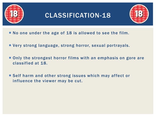 Film classification | PPT