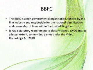Film classification | PPT