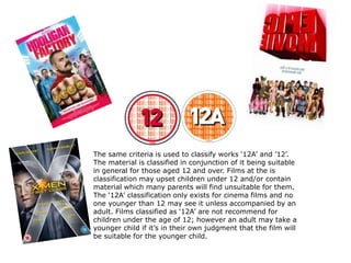 Film classification- | PPTX