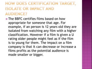 Film classification | PPT
