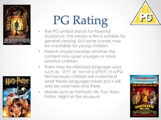 Film Classifications - 4018 | PPT