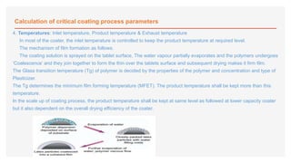 Prediction of coating process parameters on scaleup/scale down | PPTX