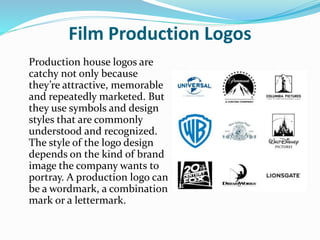 Film company logo design | PPTX