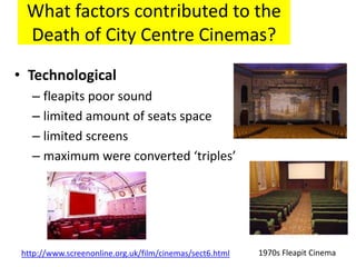 Film death of city centre cinema | PPT