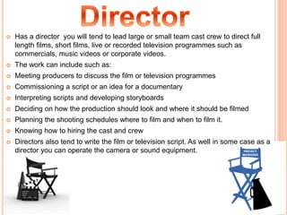 Film Director | PPTX