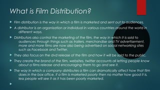 Film distribution | PPT