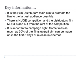 Film distribution | PPTX | Video Production | Content Production