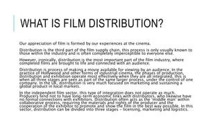 Film distribution | PPT