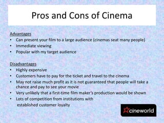 Film Distribution and Exhibition | PPTX