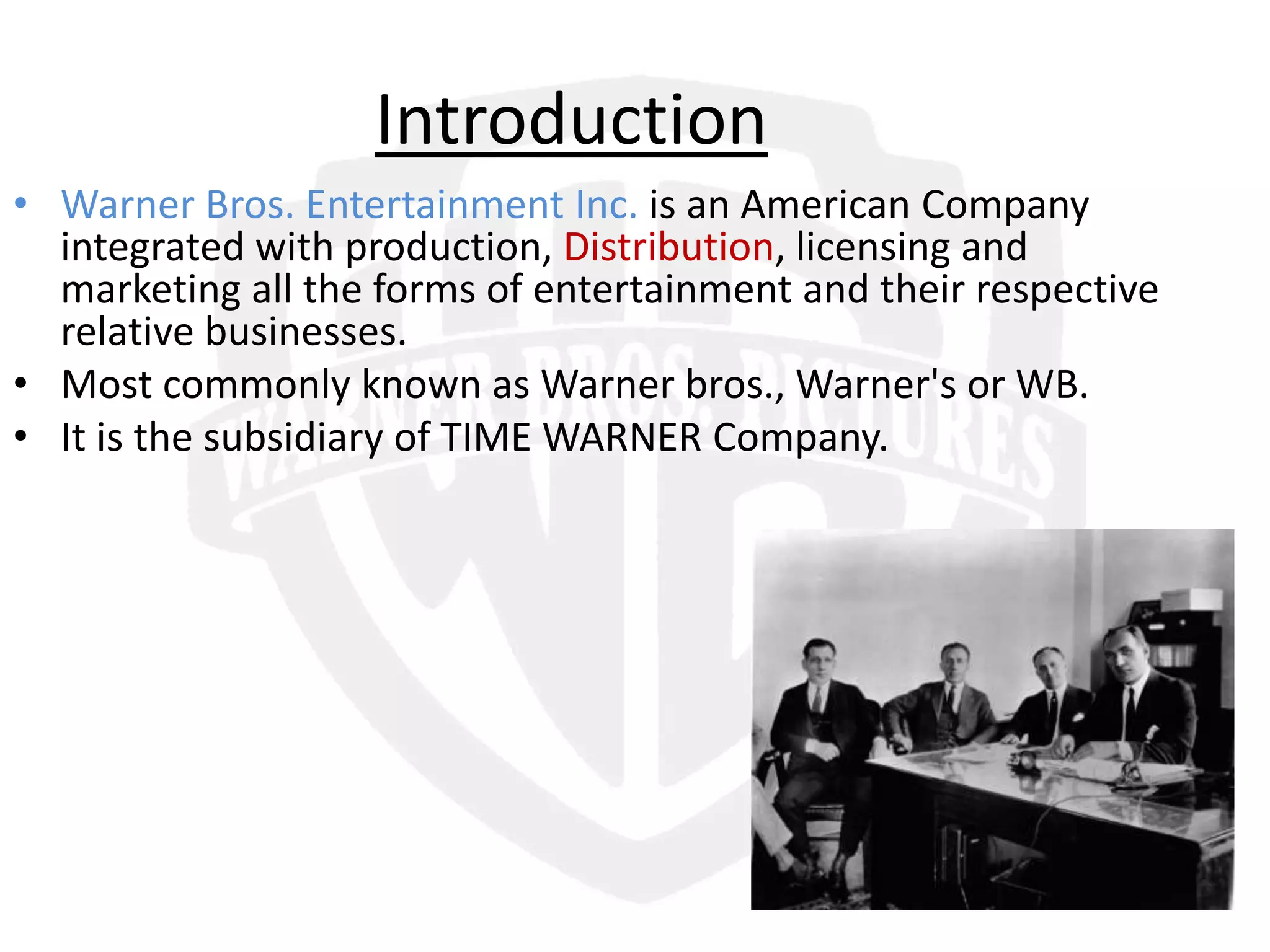 Warner Bros | PPTX