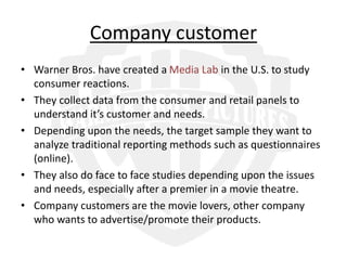 Warner Bros | PPTX