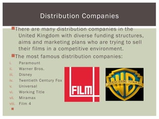 Film distribution | PPT