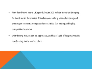 Film distribution | PPTX