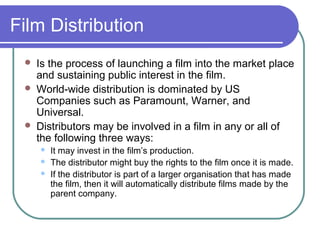 Film distribution guide | PPT