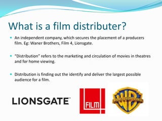 Film distribution powerpoint | PPTX