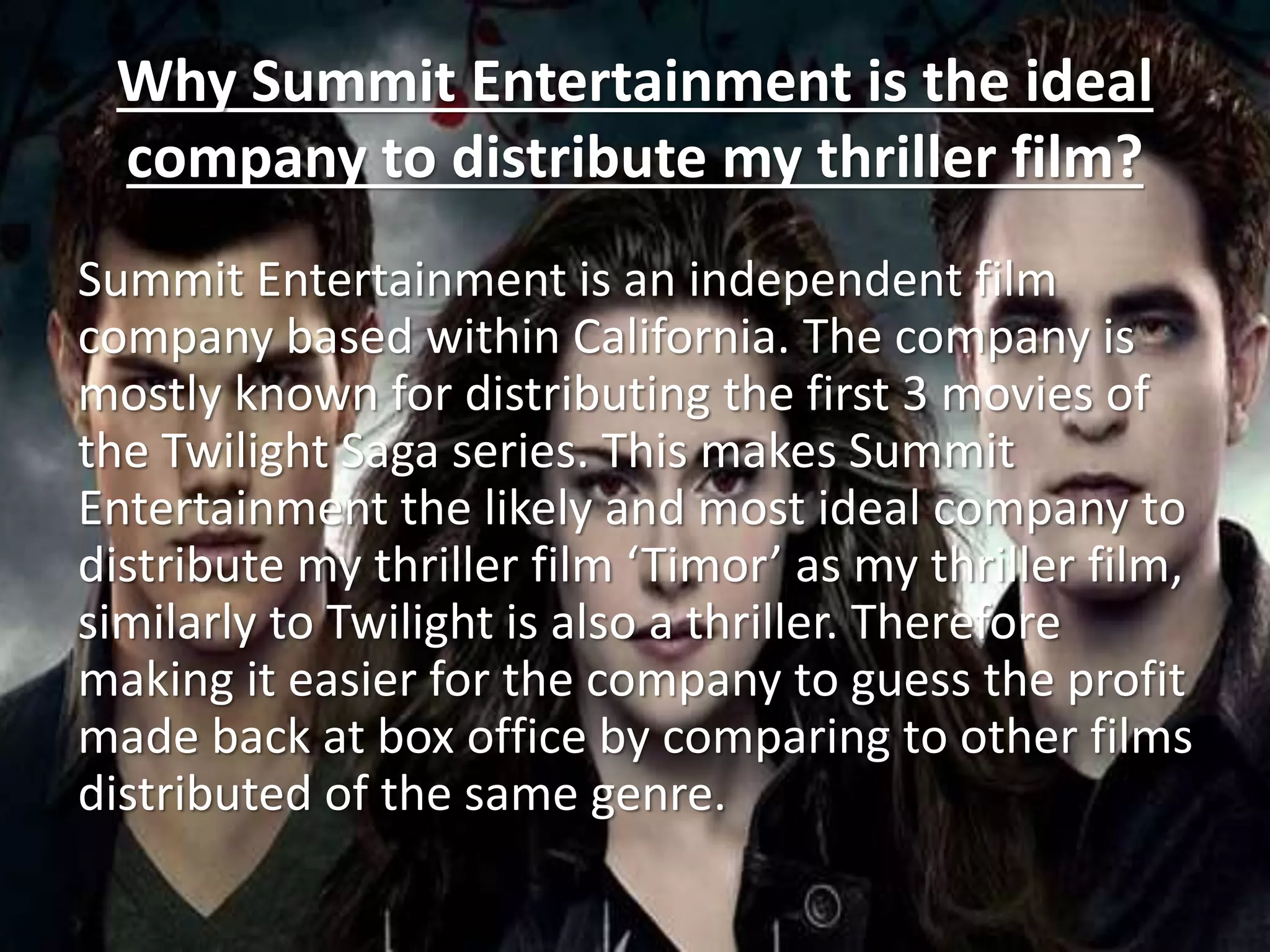 Film distrubition | PPTX