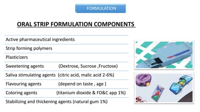 Film dosage form | PPTX | Ear, Nose and Throat Conditions | Diseases ...