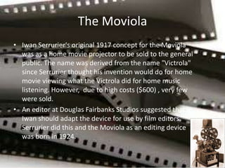 Film editing powerpoint. | PPT