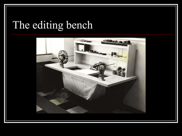 Film editing silent early years (2) | PPTX