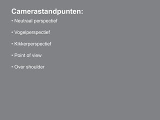 Filmen 2 camerastandpunten | PDF