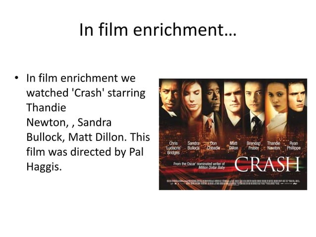 Film enrichment crash | PPTX