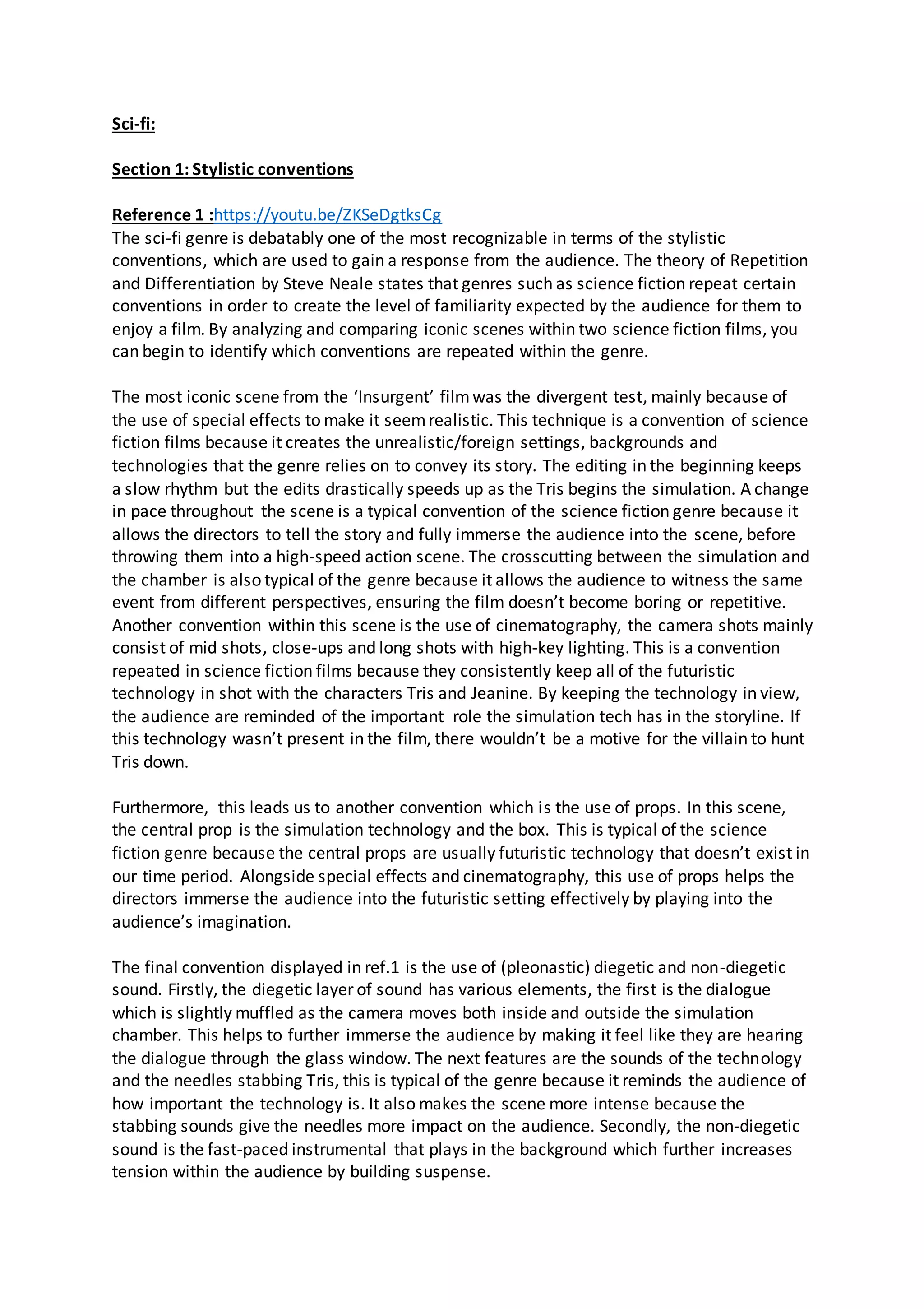 Film essay unit 10 | DOCX