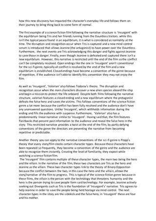 Film essay unit 10 | DOCX