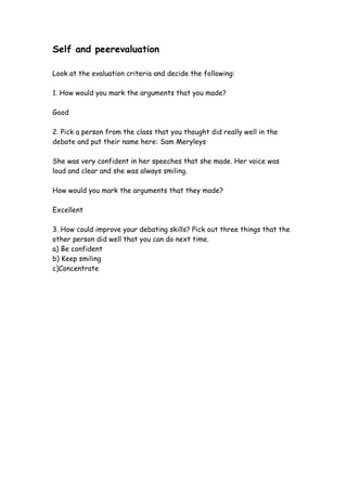 Film evaluation sheet | DOCX