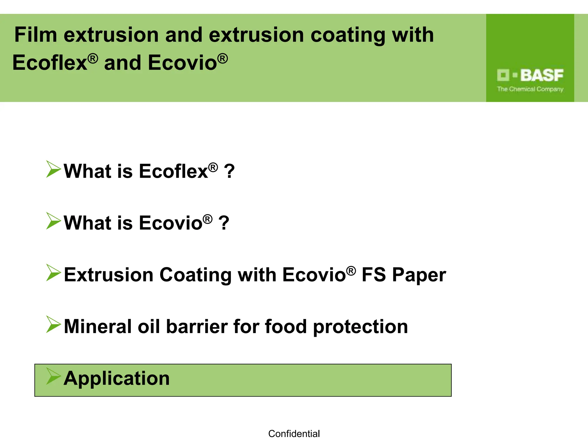 Film Extrusion and Exrusion Coating with Ecoflex and Ecovio _Godrej ...
