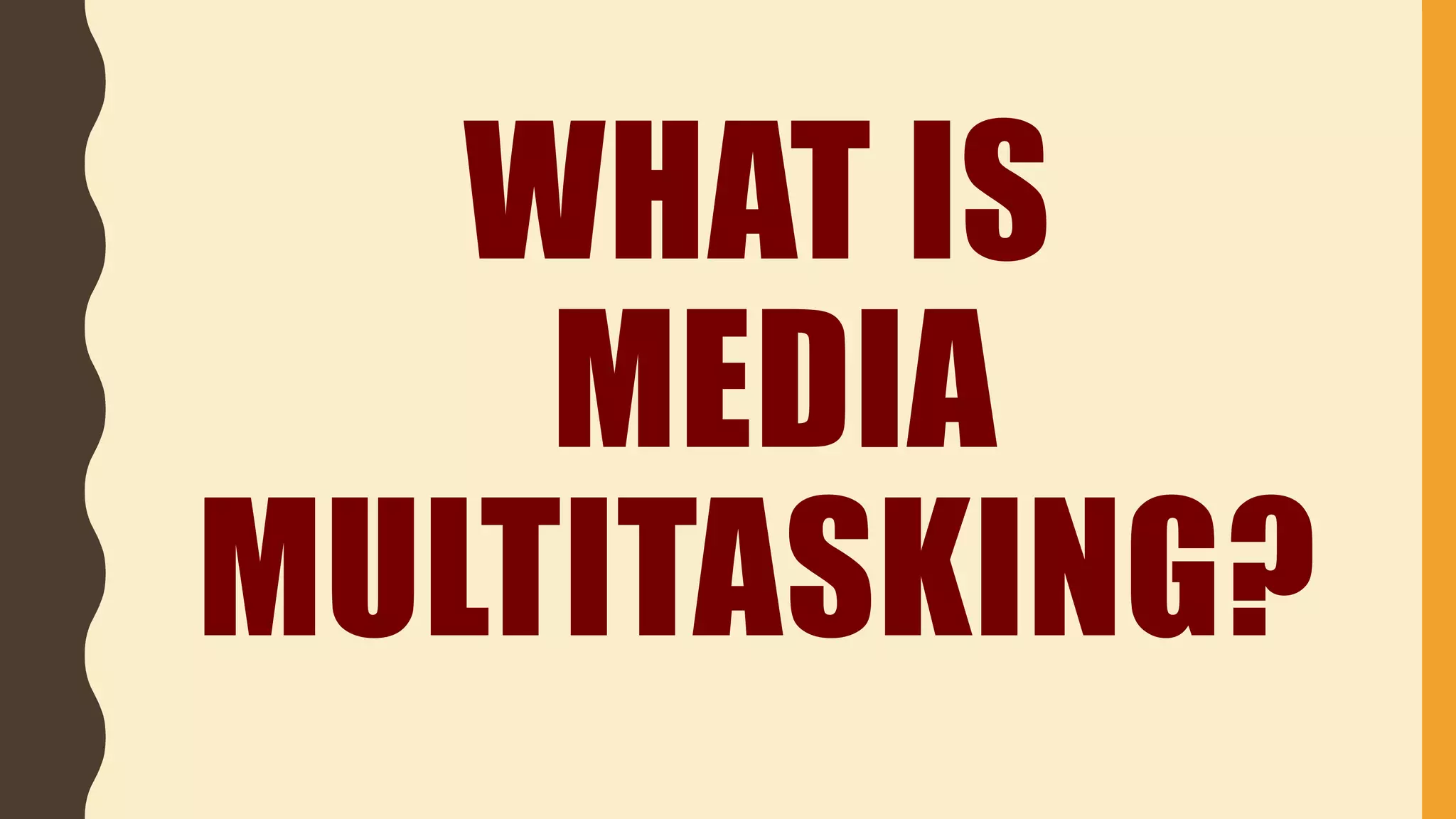 Multitasking With Media | PDF